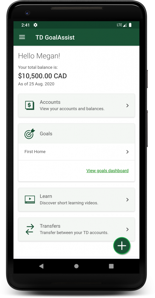 TD GoalAssist™ App Review & Tutorial | Jessica Moorhouse